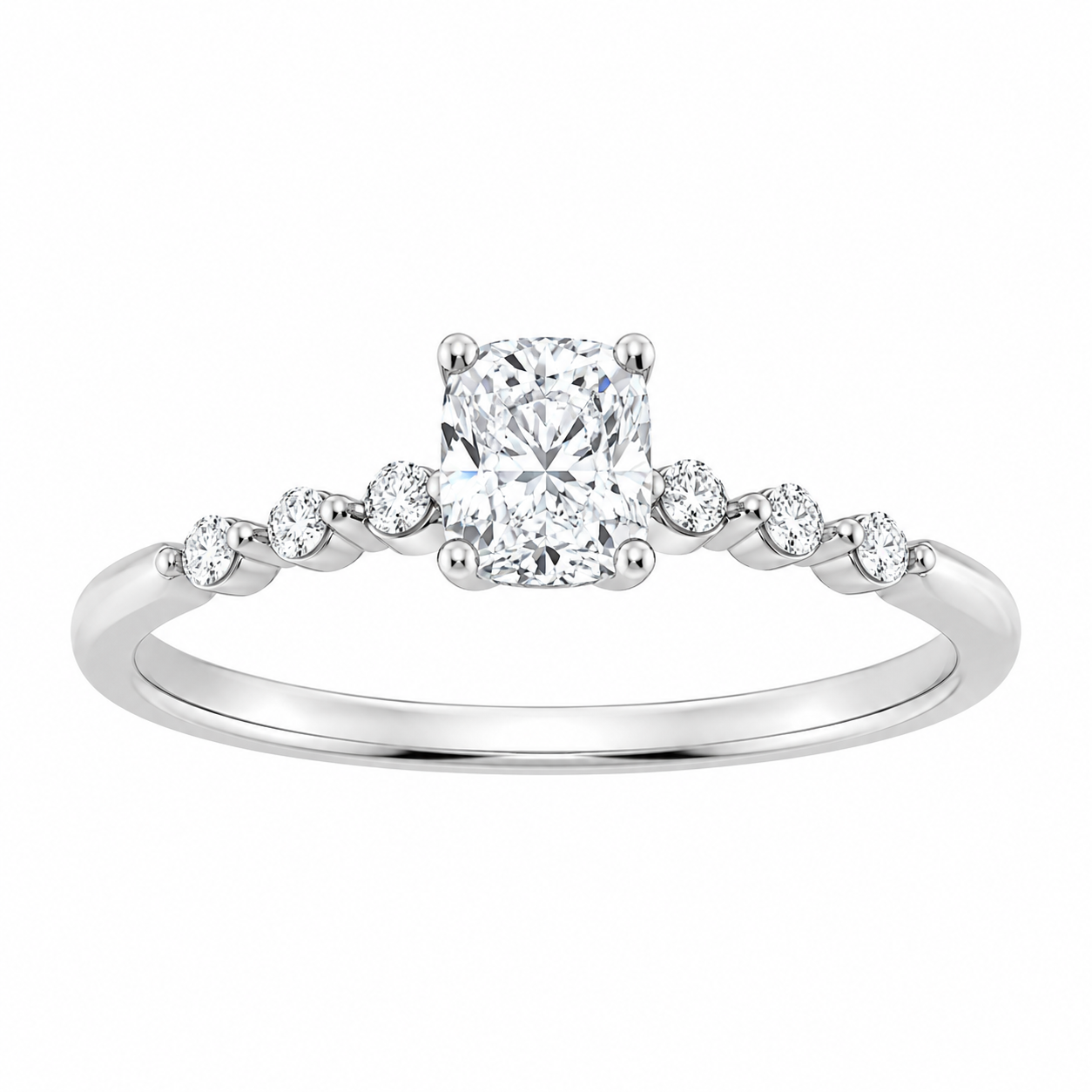 Two Hearts® Moonlit Oval Engagement Ring – Harry Ritchies